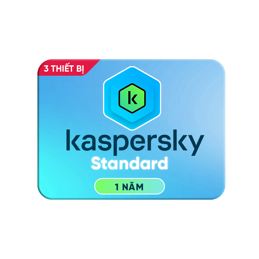 Kaspersky Standard 1 năm 3 PC